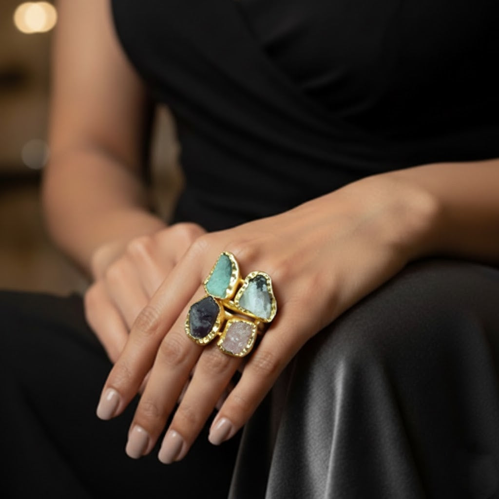 Finger Ring FR30[Gem Stone] – Urvasi ladies novelty